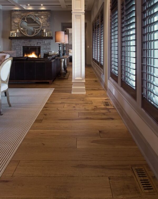 Hickory Hardwood Flooring from Logs End - Solid and Engineered Hickory