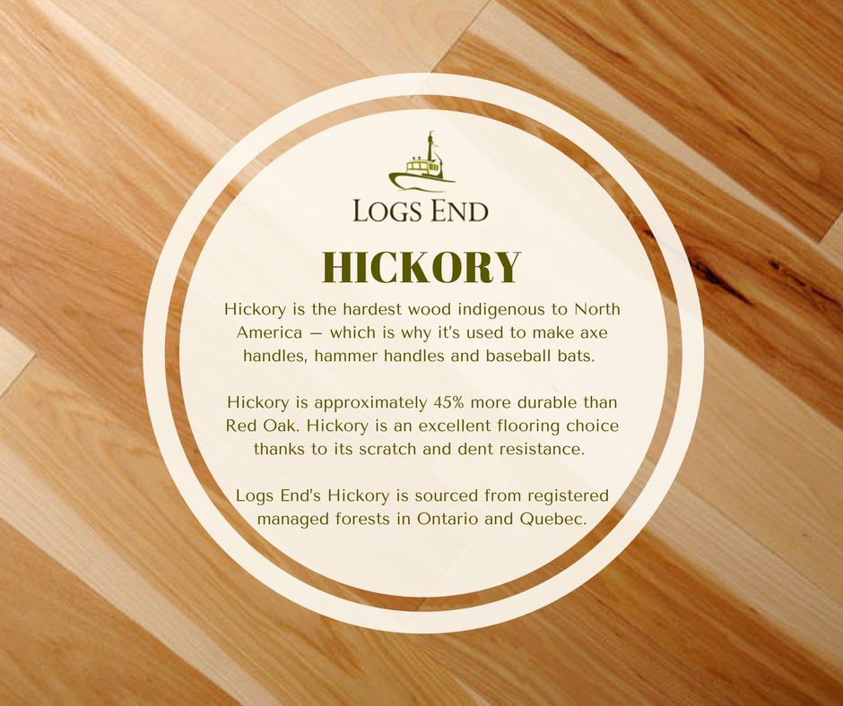 Hickory Flooring for High-Traffic Homes and Offices - Logs End