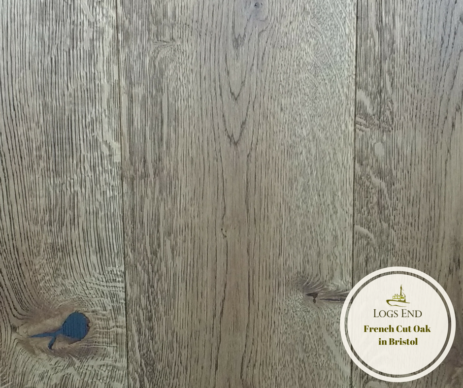 Logs End French Cut White Oak - Logs End