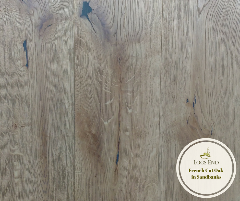 Logs End French Cut White Oak - Logs End