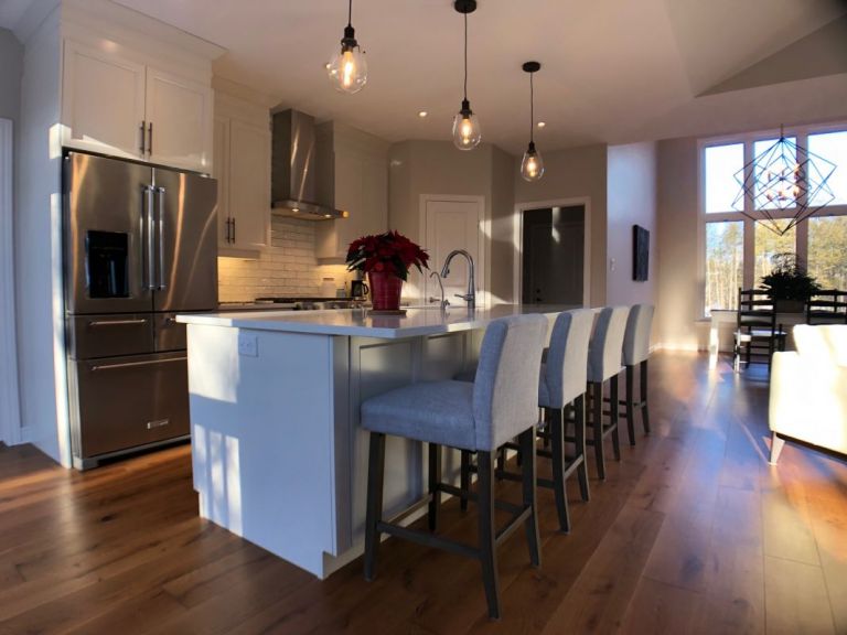 Carleton Place Homeowners Choose Logs End French Cut Oak - Logs End